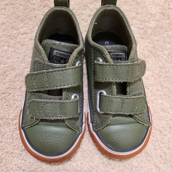 Converse | Shoes | Converse C7 Green Leather Never Worn | Poshmark